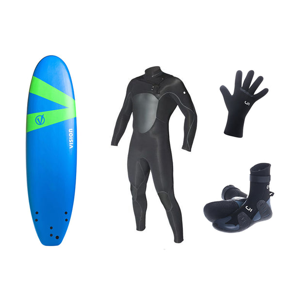 Rental of surfing equipment – Bore Surf Senter